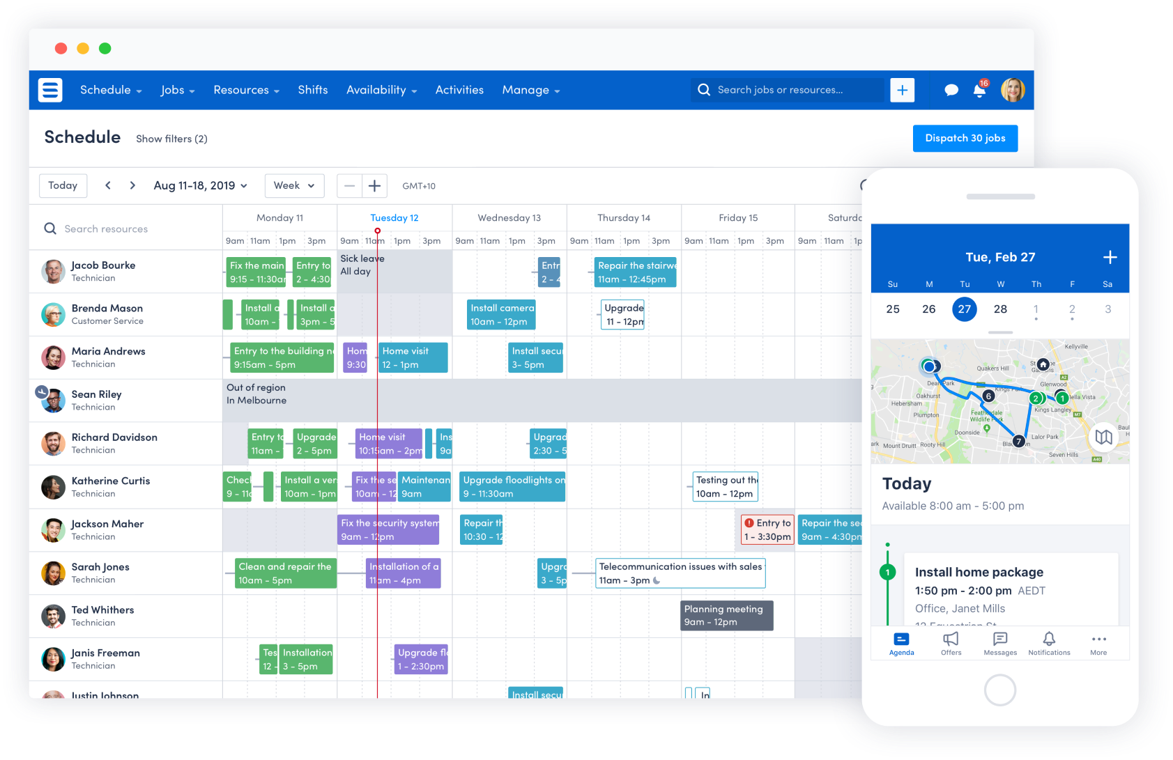 Scheduling Software for Energy & Utilities | Skedulo | Skedulo
