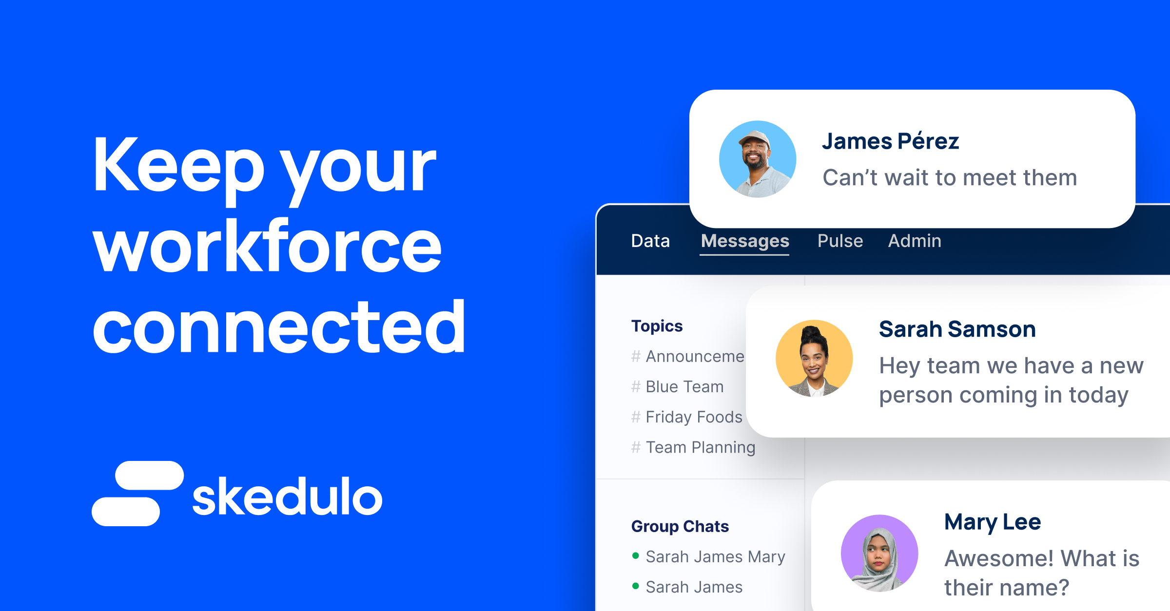 Employee communication app | Skedulo
